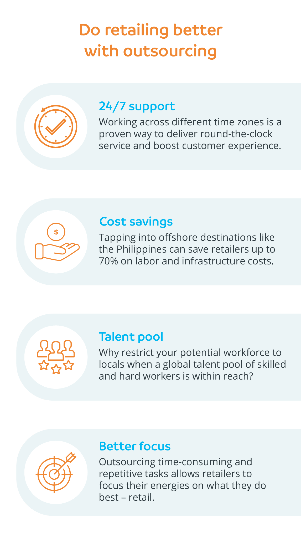 Why outsourcing in retail is a winning strategy
