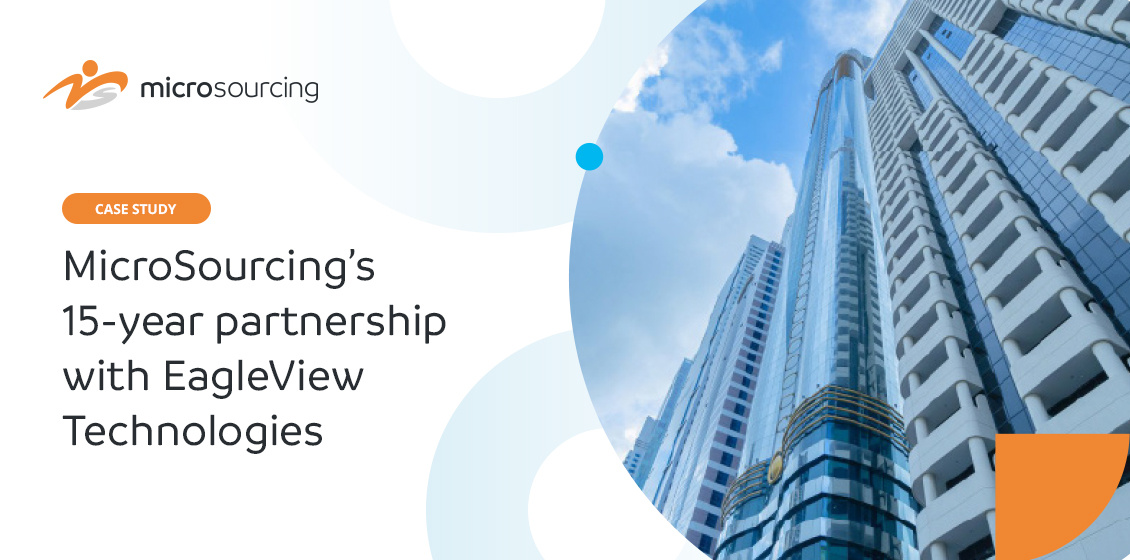 MicroSourcing’s 15-year partnership with EagleView Technologies