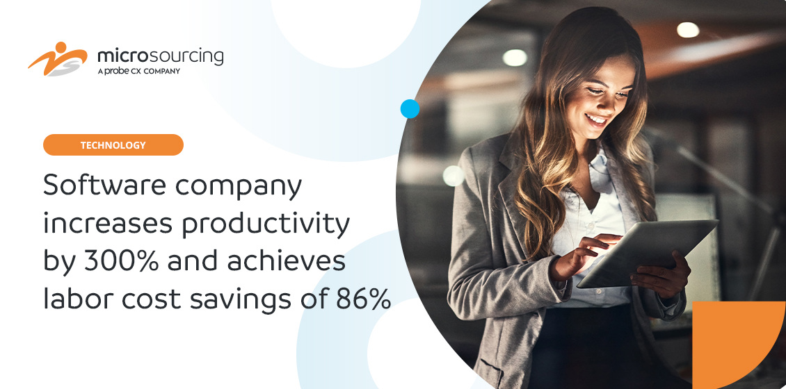 Software company increases productivity by 300% and achieves labor cost ...